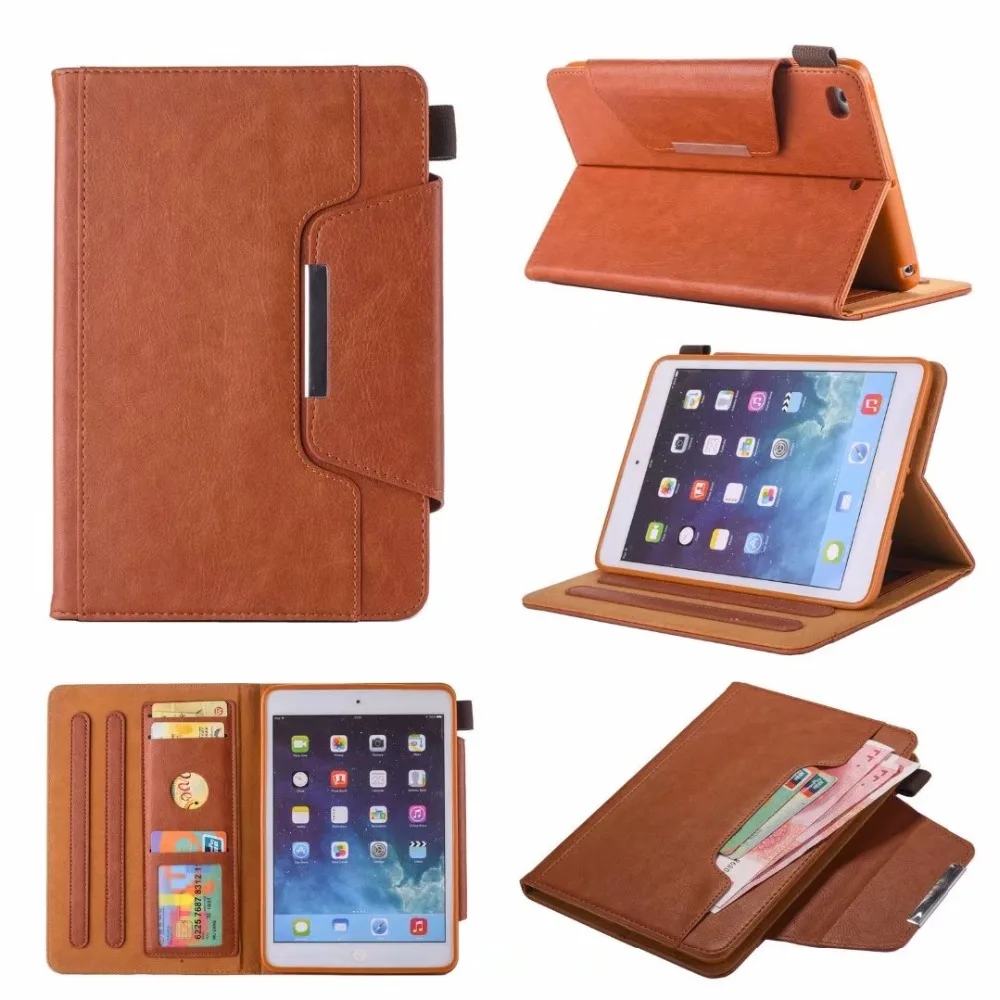 Case For Apple Ipad Mini 4 Case Luxury Portfolio Flip Pu Leather