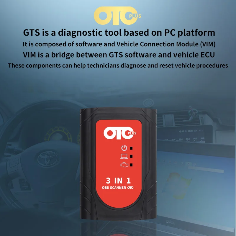 OTC Plus 3 In 1 Diagnostic Tool Newest OBD Scanner Auto Tool For Toyota ...