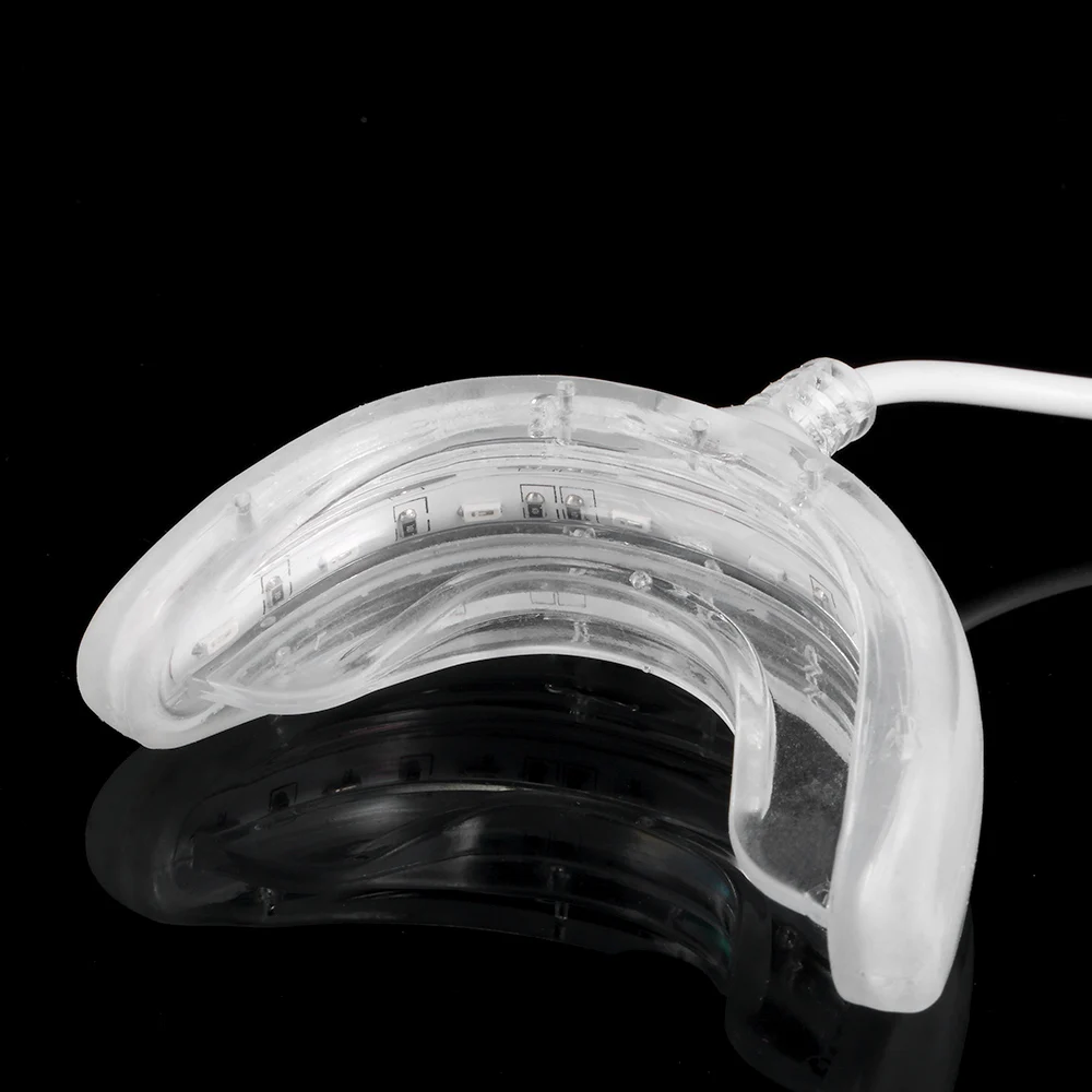 Portable Smart LED Teeth Whitening Device USB Charge Gel Tooth ...