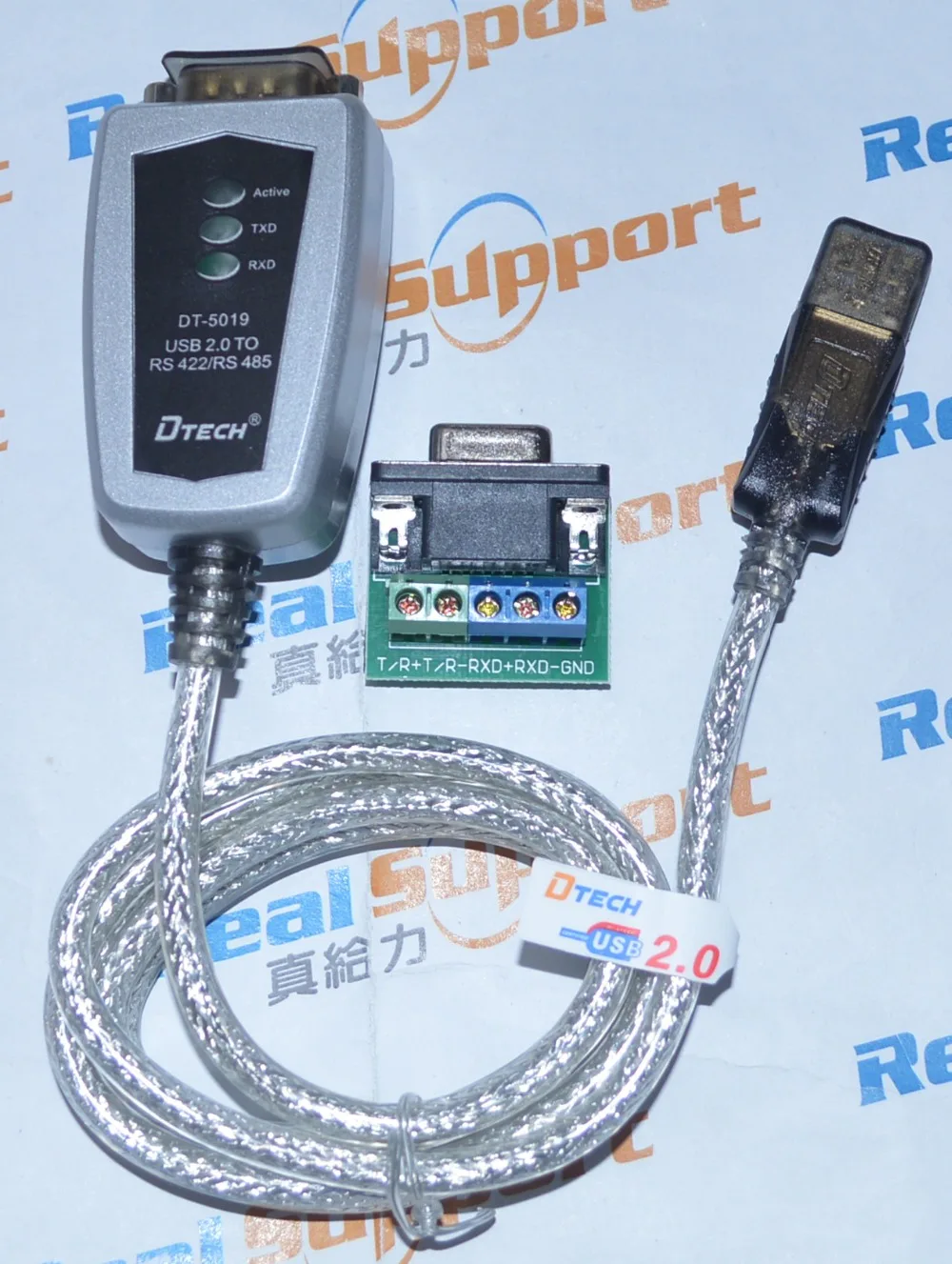 Dtech DT 5019 DT5019 usb転送RS485/RS422 usb 485と互換性のある工業用グレードWIN7/8/リンク0. ...