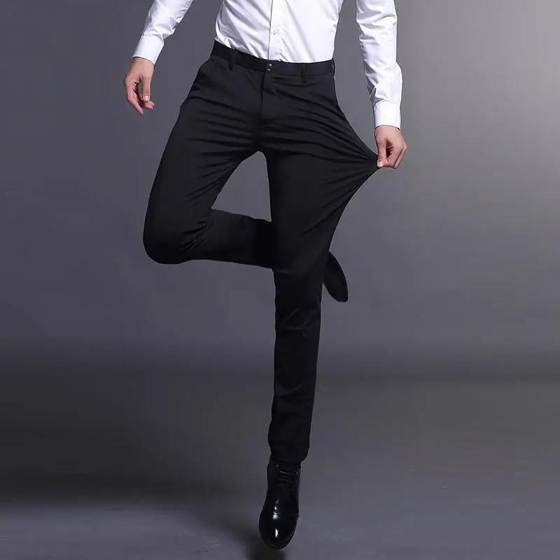 Aliexpress.com : Buy Pantalones De Suit Dress Pantalon hombre Vestir ...