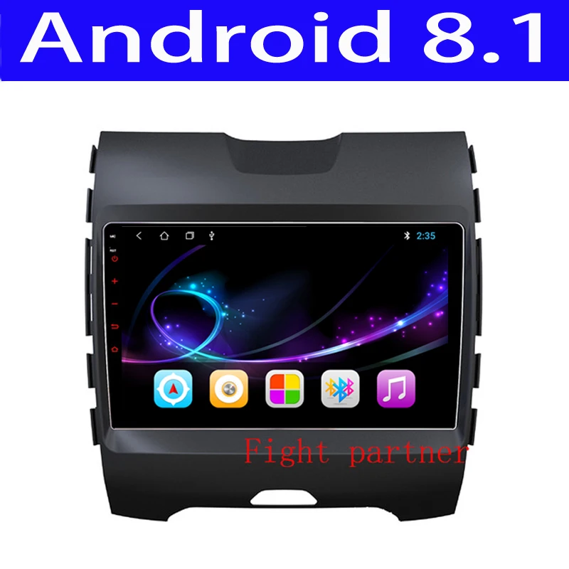 Заводская цена последний Android 8,1 автомобильный dvd-плеер gps навигация для Ford Edge с gps ...