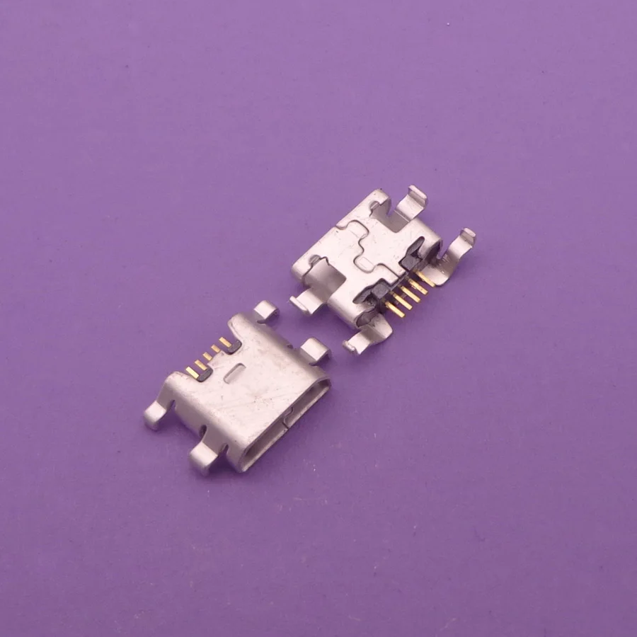 Mini Conector micro USB para teléfono móvil, Conector de 5 pines para ...