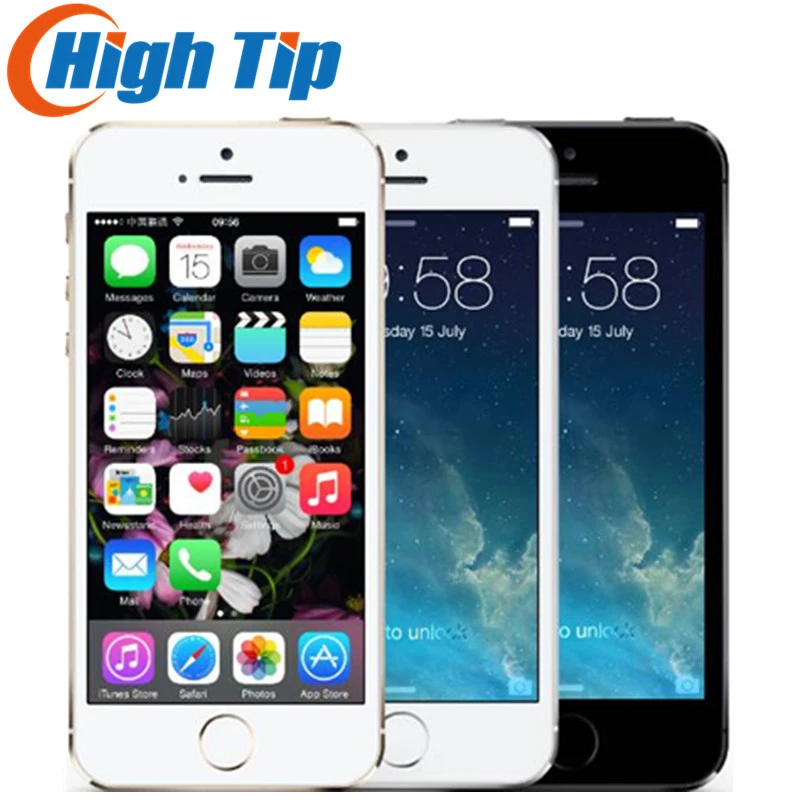 Unlocked Original Apple Iphone 5s 16gb/32gb/64gb Dual Core 4" Ips Phone ...