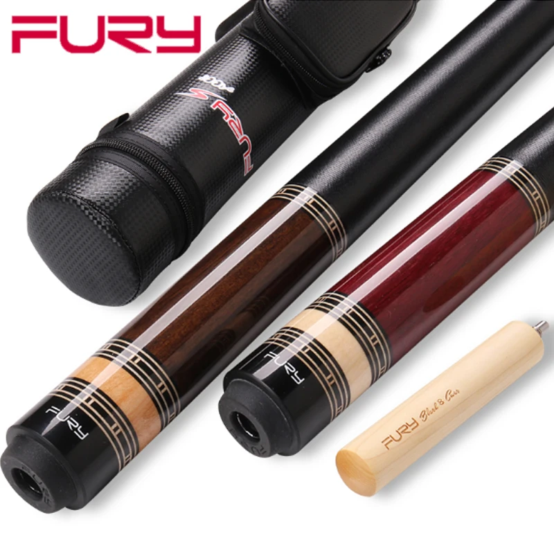 2019 NEW FURY CJ Series Billiard Pool Cue Stick 12.75mm Tip Hard Maple ...