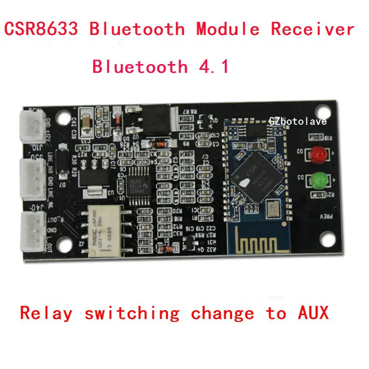 New Csr8633 Bluetooth Receiver Module Bluetooth 4.1 Fm Transmitter ...