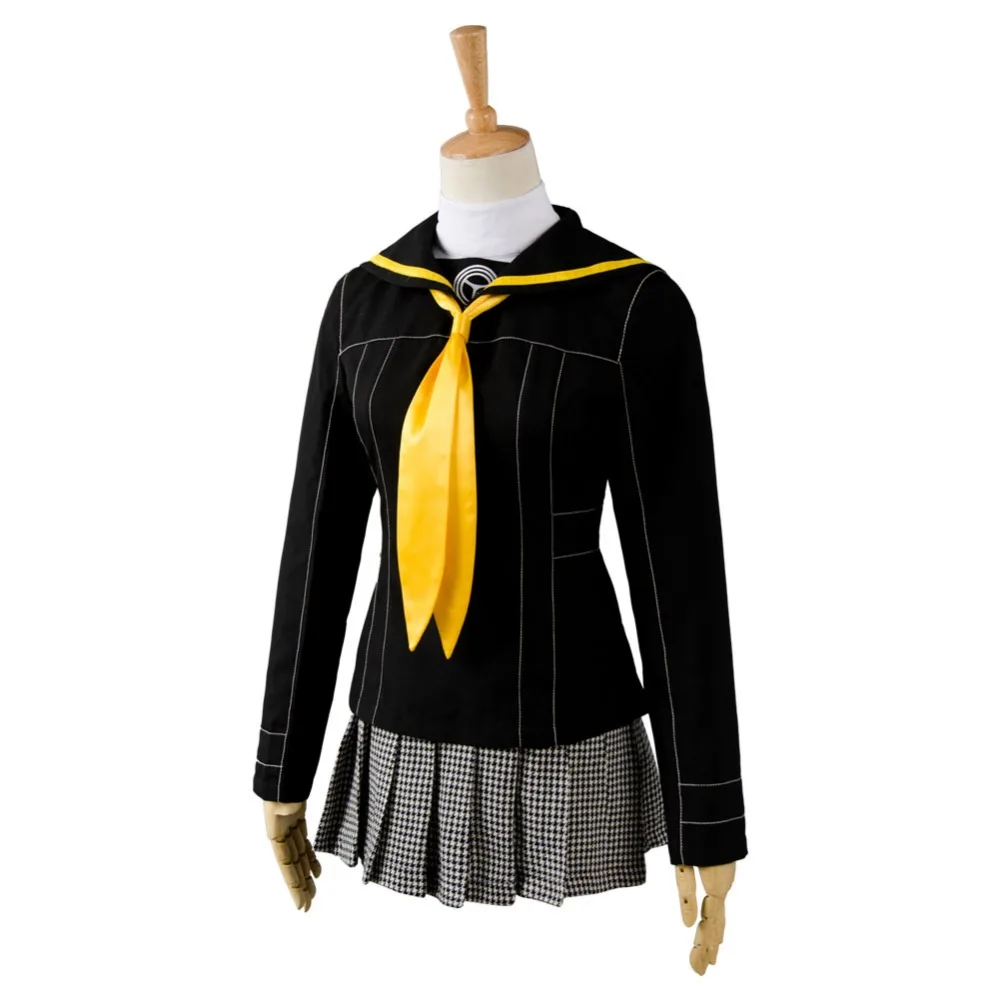 Shin Megami Tensei Costume Persona 4 Cosplay School Uniform Kujikawa ...