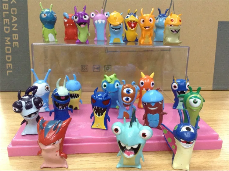 New Coming 24 Pieces/ Set Slugterra toys Movie Cartoon Slugterra PVC ...