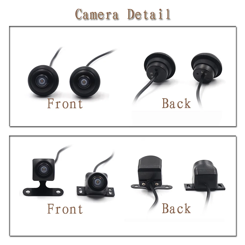 Auto DVR/Dash Camera HD 2D 360 Surround View System driving Support ...