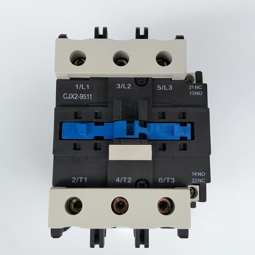 CHINT Contactor de corriente alterna Original CJX2 9511, 1NO + 1NC 95A, voltaje de bobina de ...