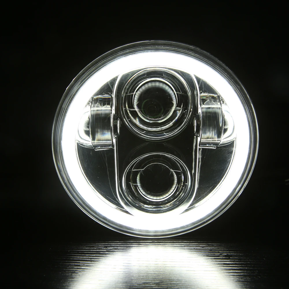 For Motor Street 750 Led Headlight 5 3/4" motor lamp led motorcycle ...