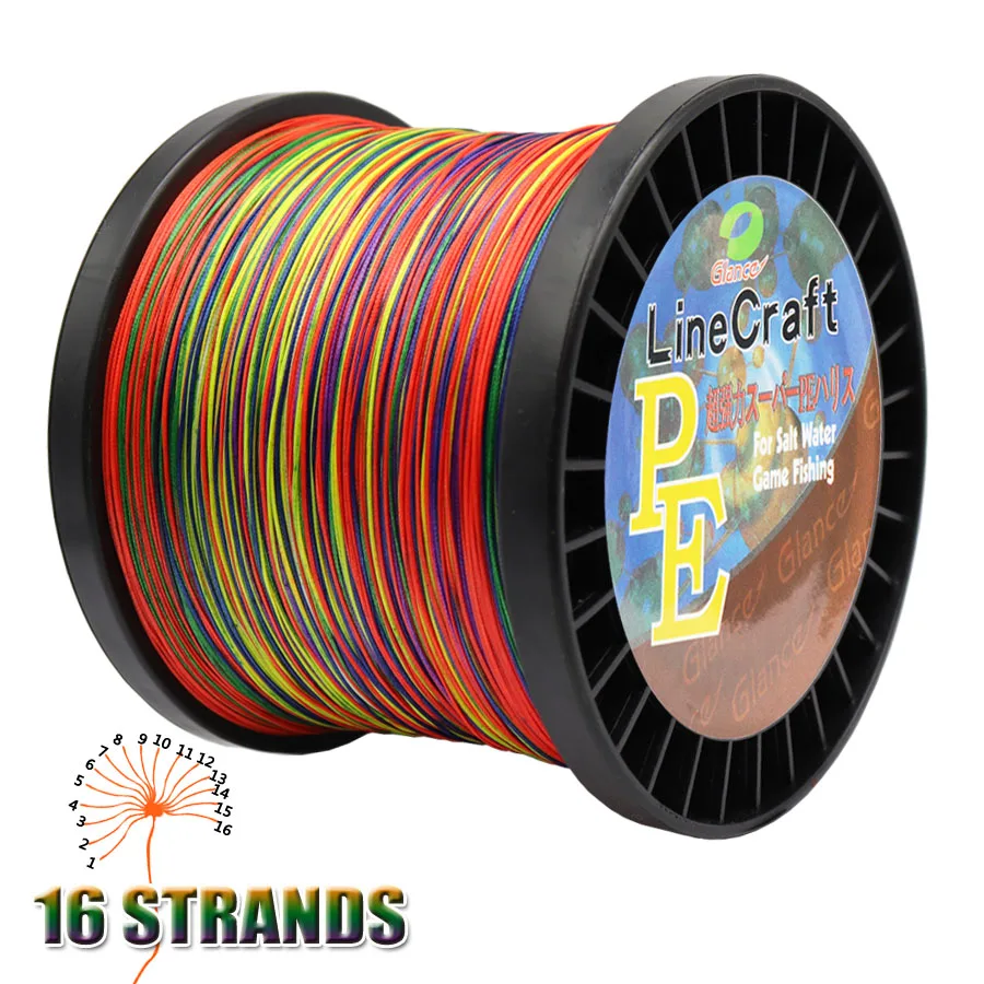 PE-16-Strands-Braided-Fishing-Line-300m-500m-1000m-1500m-Super-Strong ...