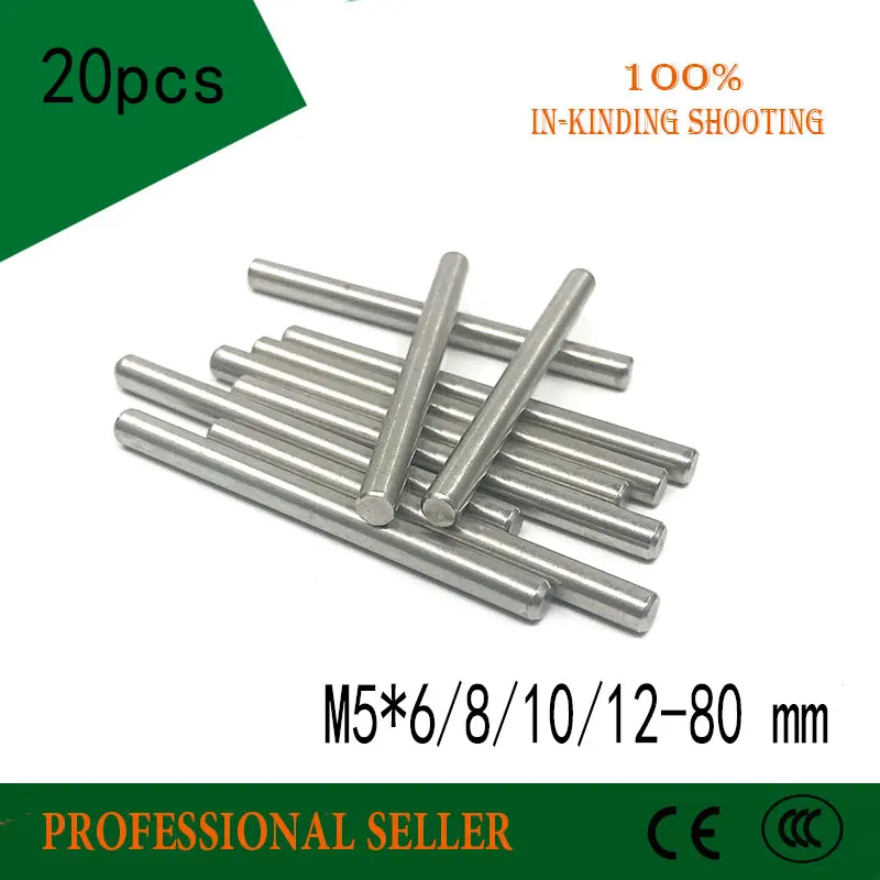20pcs-M5-6-8-10-12-80-mm-304-stainless-Steel-GB119-Threaded-Cylindrical ...