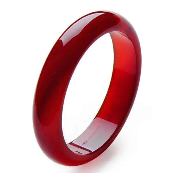new fashion Imperial Chinese Red Bangle Smooth Bangle Inner Diameter ...