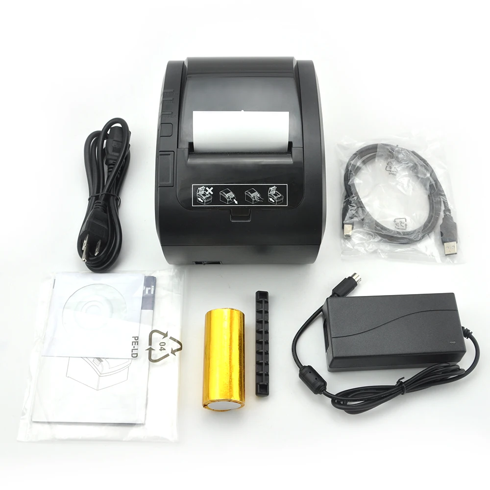 80mm Thermal Receipt Printer Automatic cutter Restaurant Kitchen POS ...