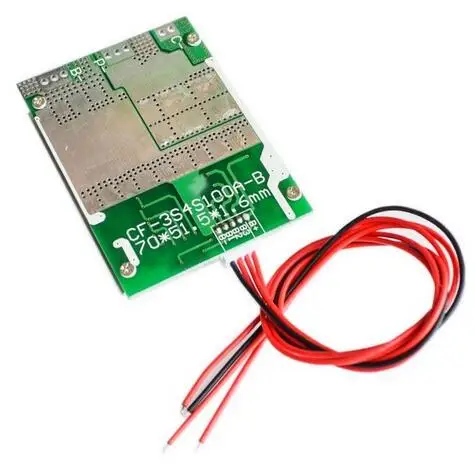 New 3S 100A Li ion Lithium 18650 BMS PCM battery protection board bms ...