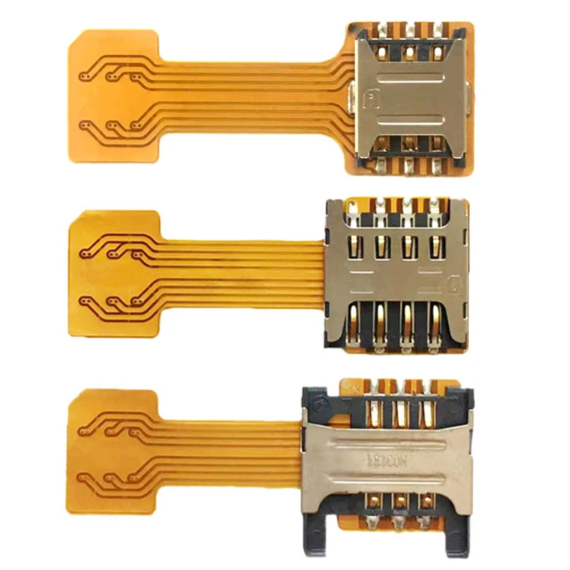 Hybrid Dual Nano Sim Card Adapter Converter Extender Sd Sim External ...