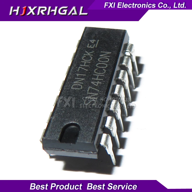 10PCS SN74HC00N SN74HC00 DIP14 DIP 74HC00 new original-in Integrated Circuits from Electronic ...