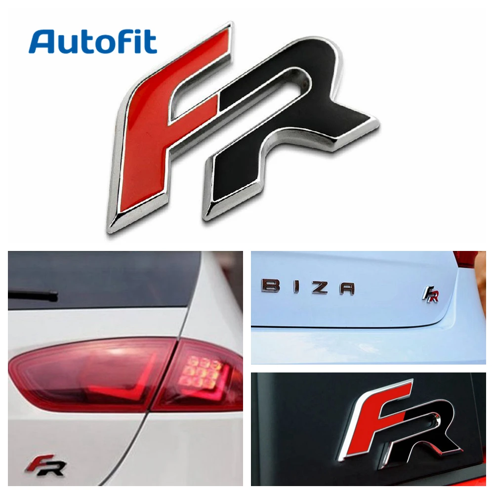 Car styling for Seat Ibiza FR Leon 2 Aluminium Emblem Cupra Altea Exeo ...