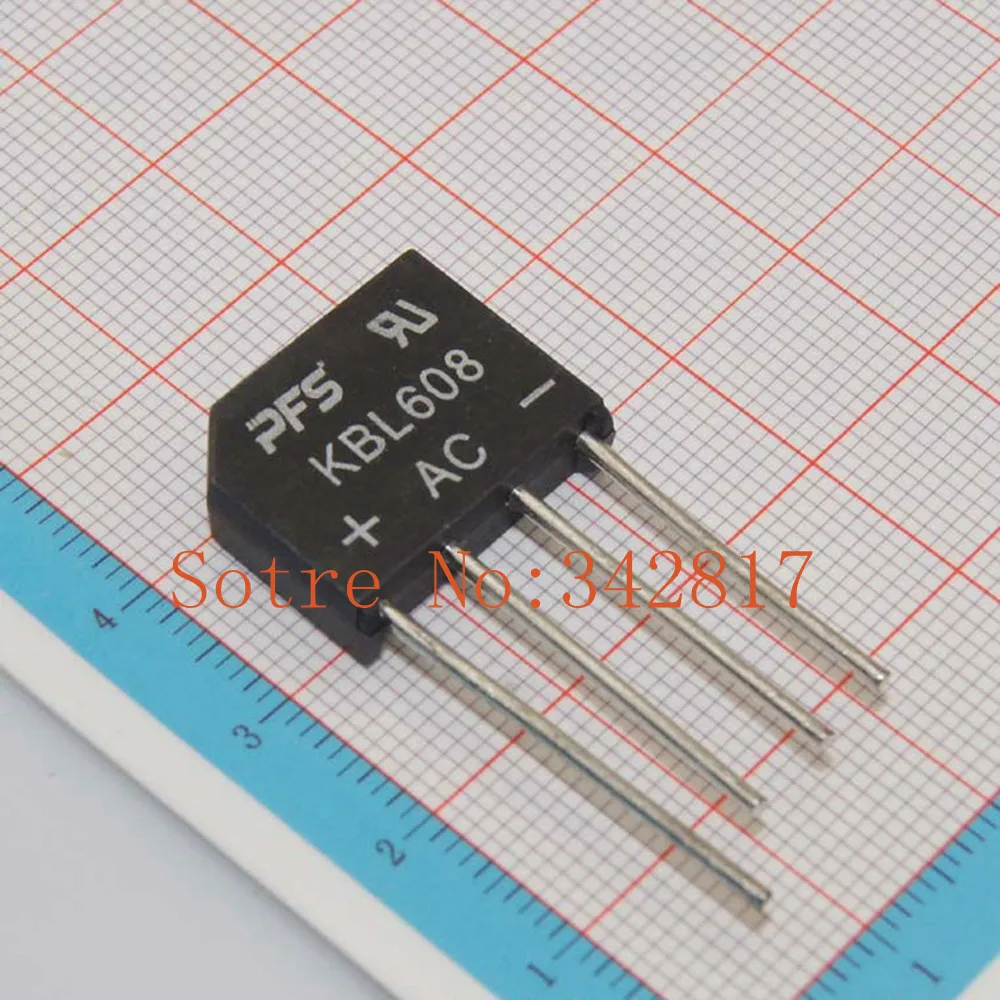 KBL608 DIODE BRIDGE 800V 6A KBL 100pcs|diode bridge|bridge diode ...