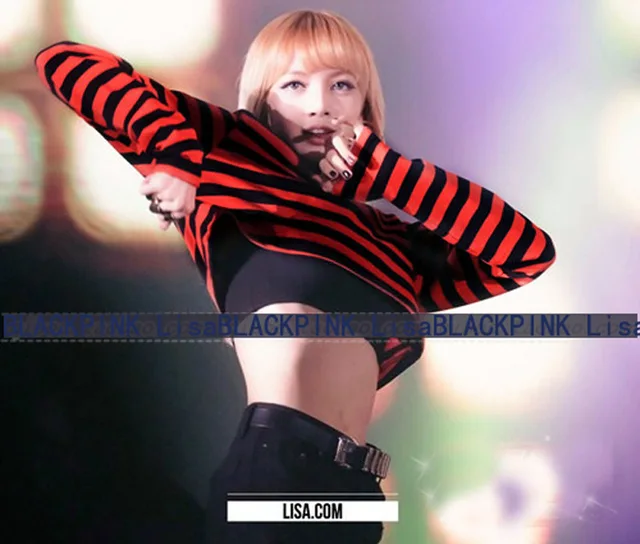 Blackpink Trendy Lisa Crop Top | KpopHeart
