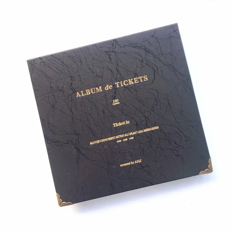 Ticket-paper-clip-storage-manual-DIY-concert-tickets-movie-ticket ...