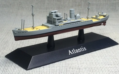 Special offer rare deagostin 1: 1250 German Navy Atlantis camouflage ...