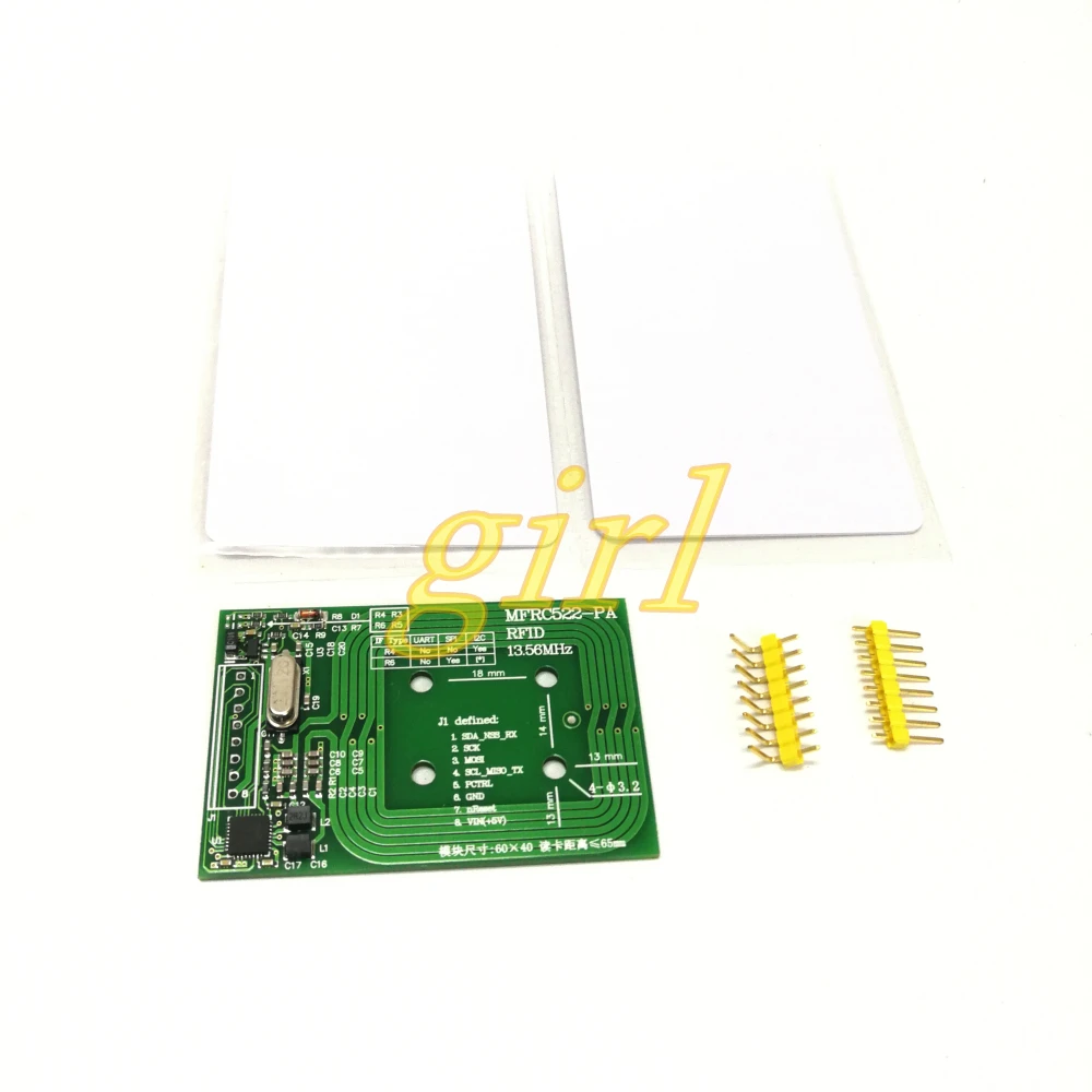 MFRC522-module-RFID-IC-card-read-and-write-module-UART-SPI-I2C ...