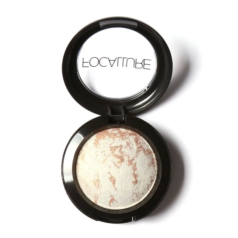 Брендовые 10 цветов запеченные тени для век Палитра теней в мерцающем ...