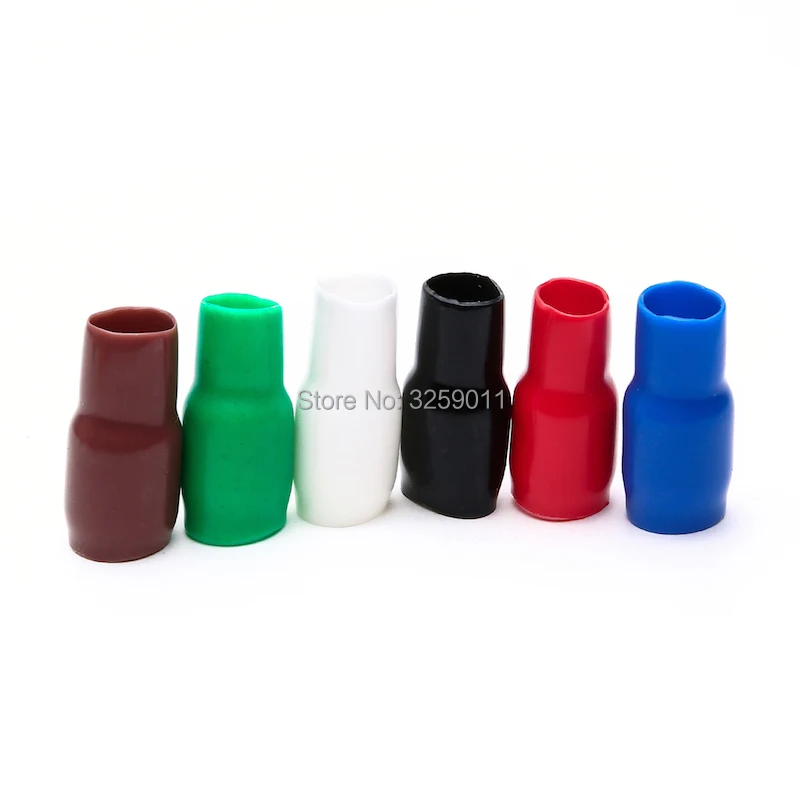 500PCS Suyep Soft Plastic PVC Insulated End Sleeves Caps Cover V series ...