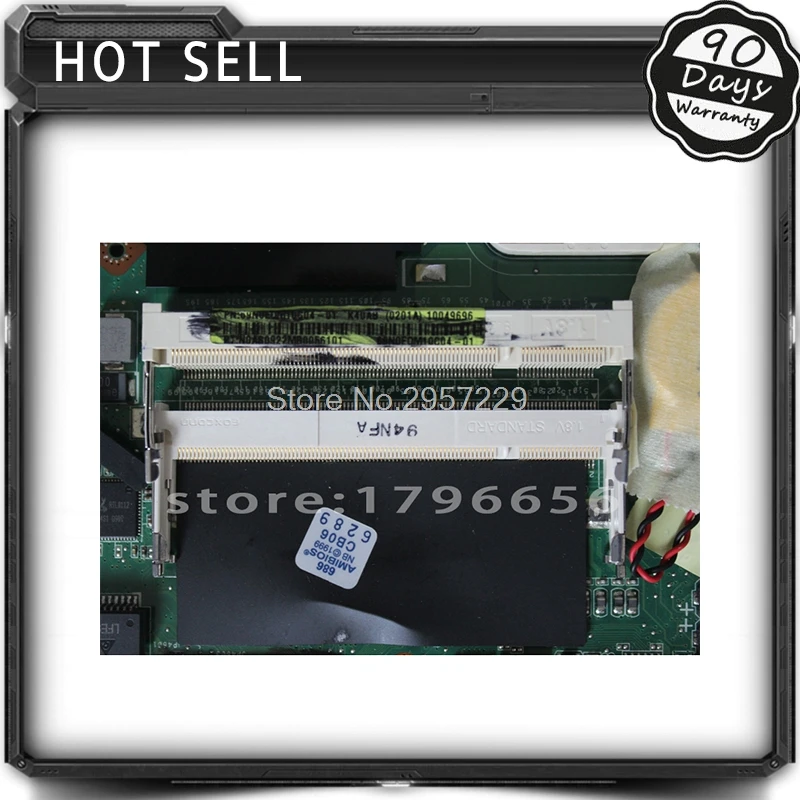 K40AB Laptop Motherboard For ASUS K40AF K40AB X8AAF K40AD K50AF K50AD ...