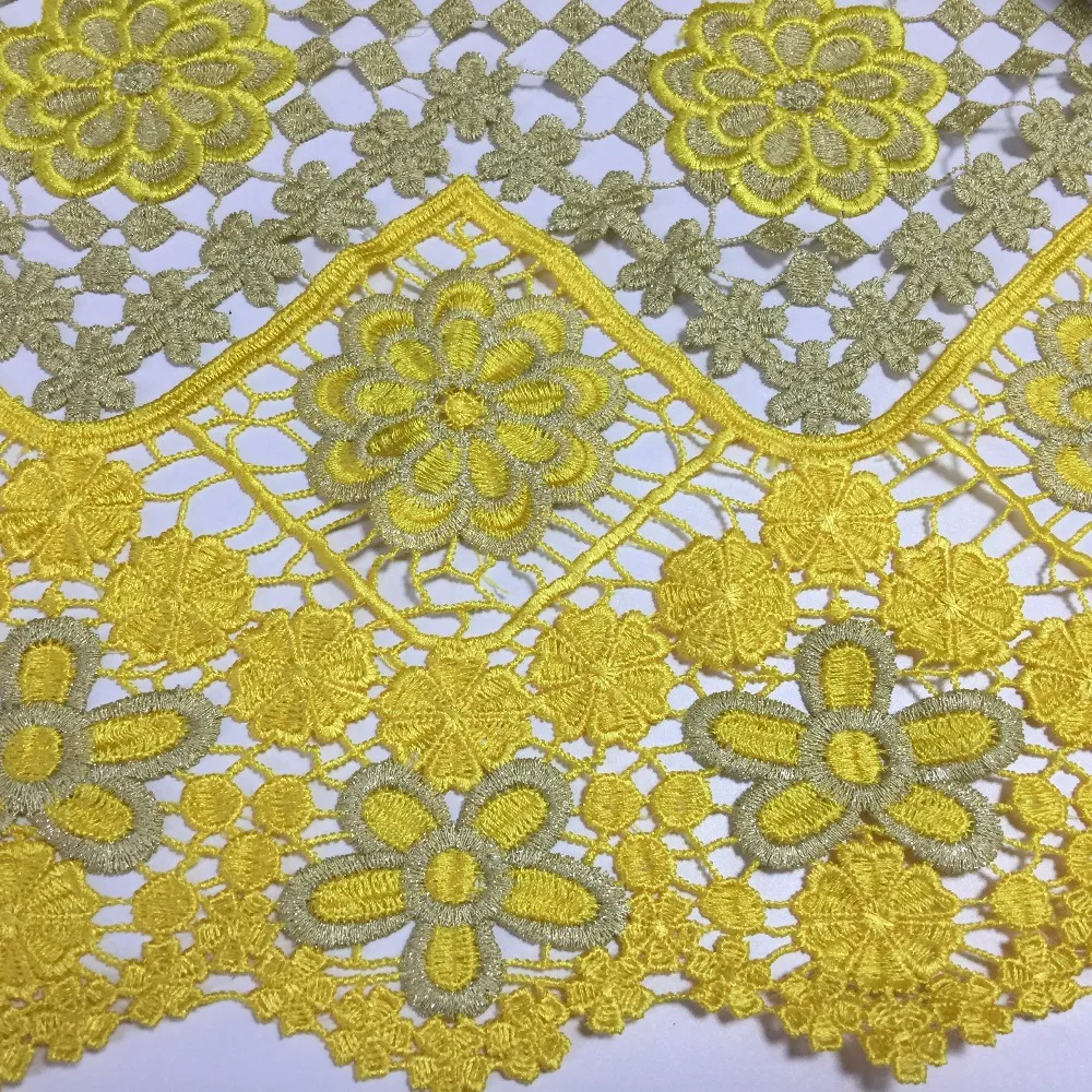 Tejidos de encaje nigerianos para la boda 2017 tela de malla bordado ...