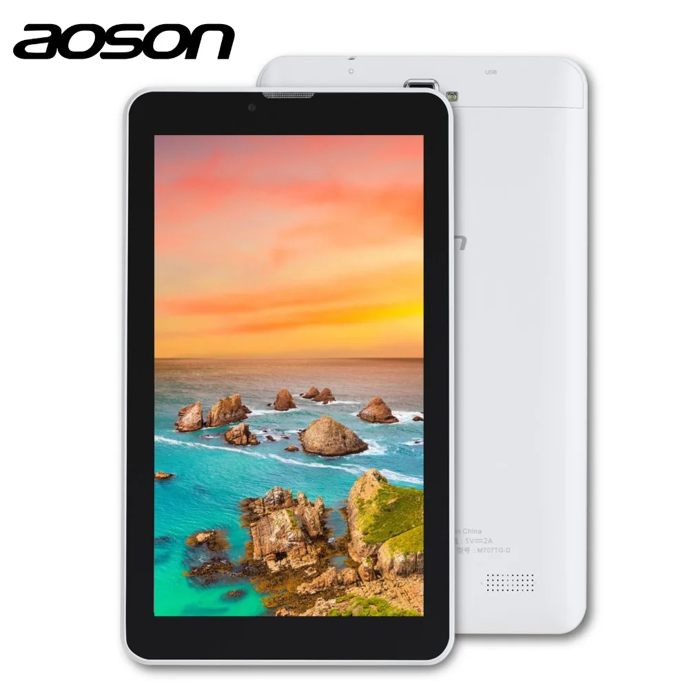 Aoson S7 2G 3G 7 inch Phone Call Tablet PCs 1GB 8GB Android 5.1 1024* ...