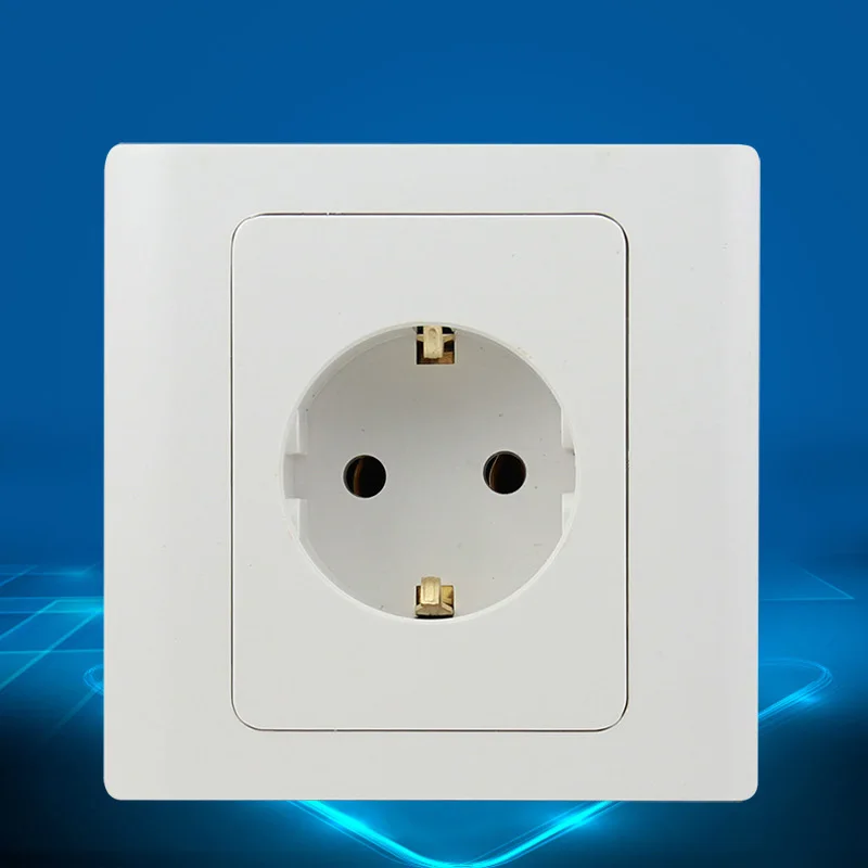 CYSHDAI-brand-NEW-EU-Wall-Socket-EU-Standard-Power-Socket-White-Crystal ...