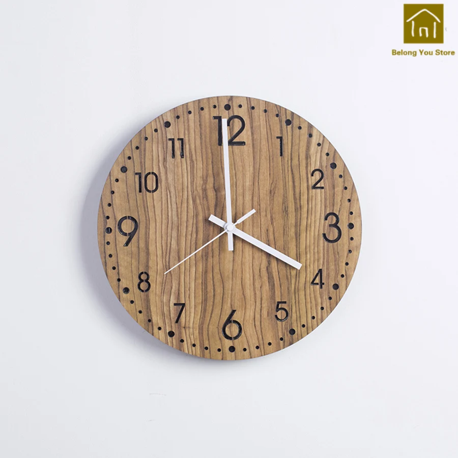 Relojes de dormitorio modernos y sencillos de estilo nórdico, Retro ...