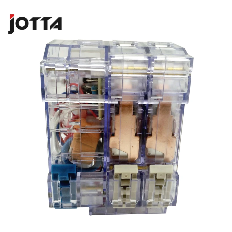 Shop Generic Dz47le 10a 16a 20a 25a 32a 40a 50a 63a 2 Pole Transparent Residual Current Earth ...