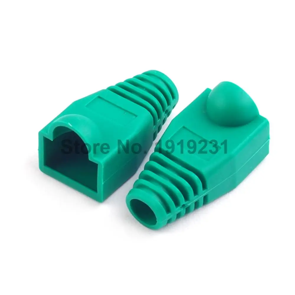 Tapas de conector RJ45 de 50 piezas, funda protectora multicolor para ...