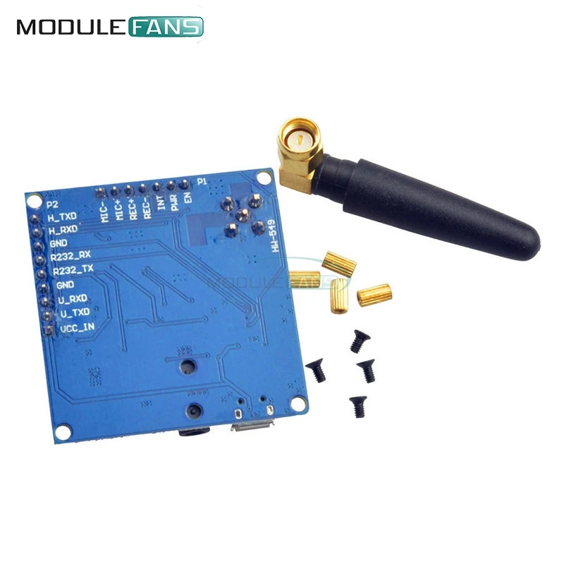 A6 GPRS Pro Serial GPRS GSM Module Core DIY Developemnt Board TTL RS232 ...