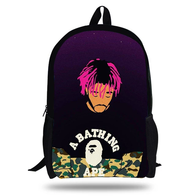 CALOPAKER Xxxtentacion Character Printing Children Softback Backpack ...
