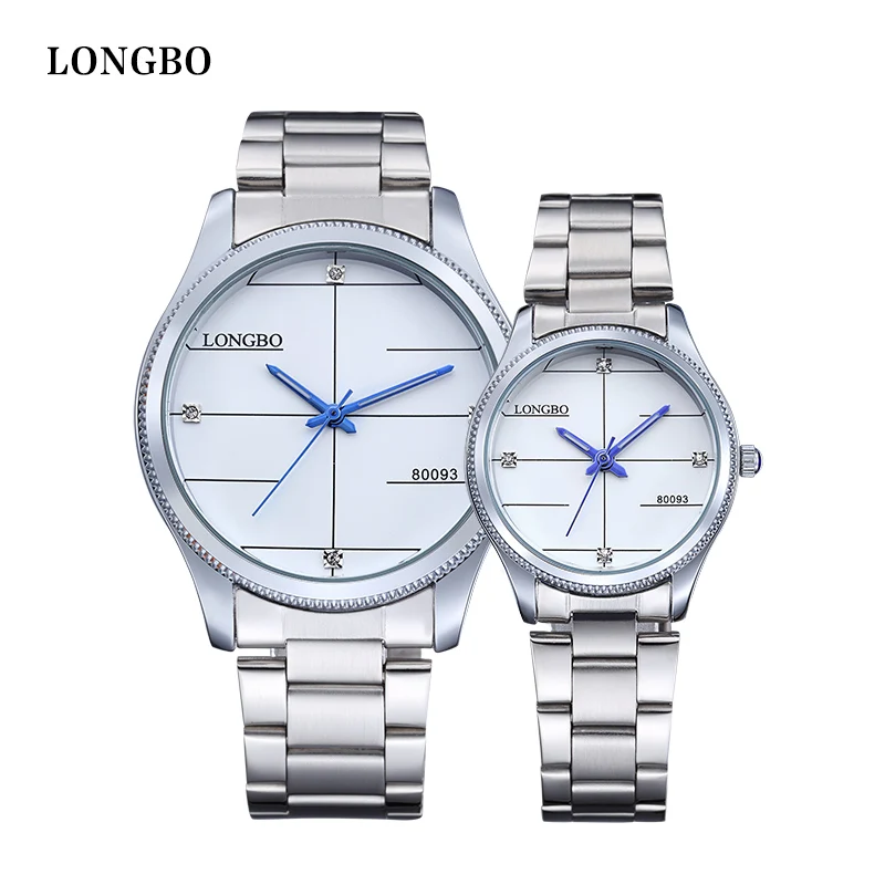 LONGBO Watch male quartz watch female form trend lovers watches full ...