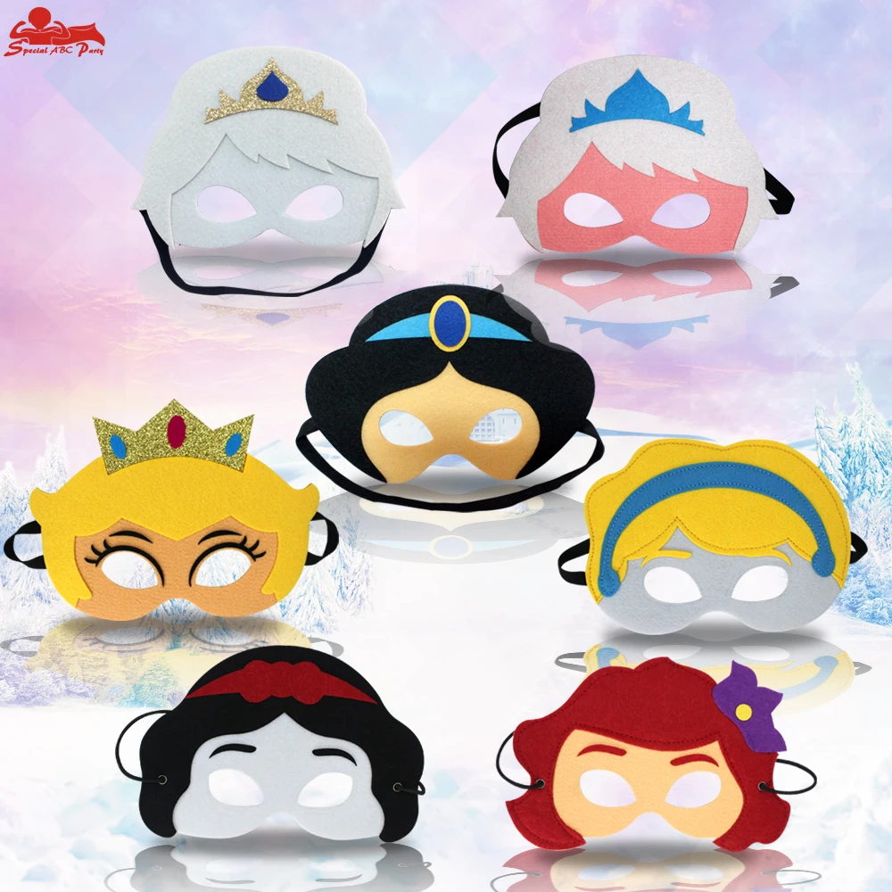 D.q.z Princess Mask Dress Up Princess Halloween Costume Pretend Play ...