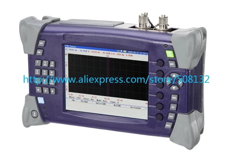 Digital Portable Palm OTDR Tester RY-OT5000 32/30dB 1310nm/1550nm +20 ...