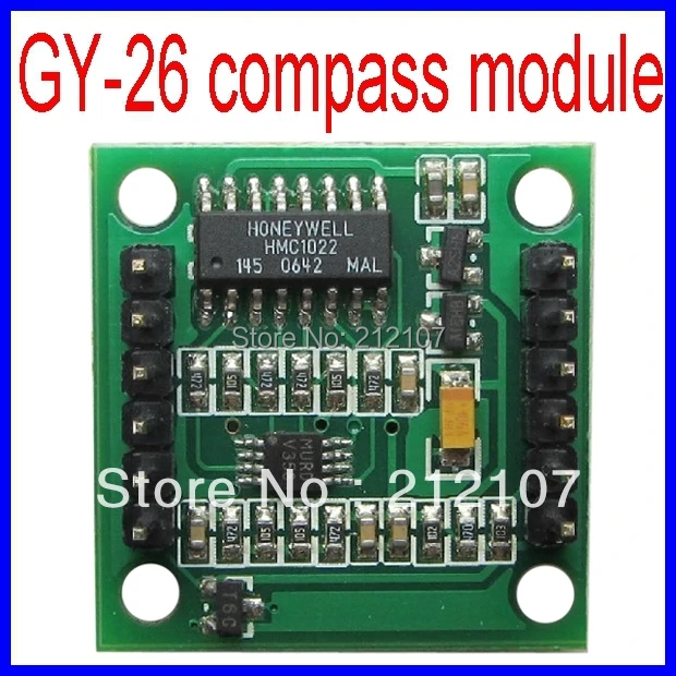 GY 26 Digital Compass Sensor Module For GPS Navigation Input 3V 5V DC ...