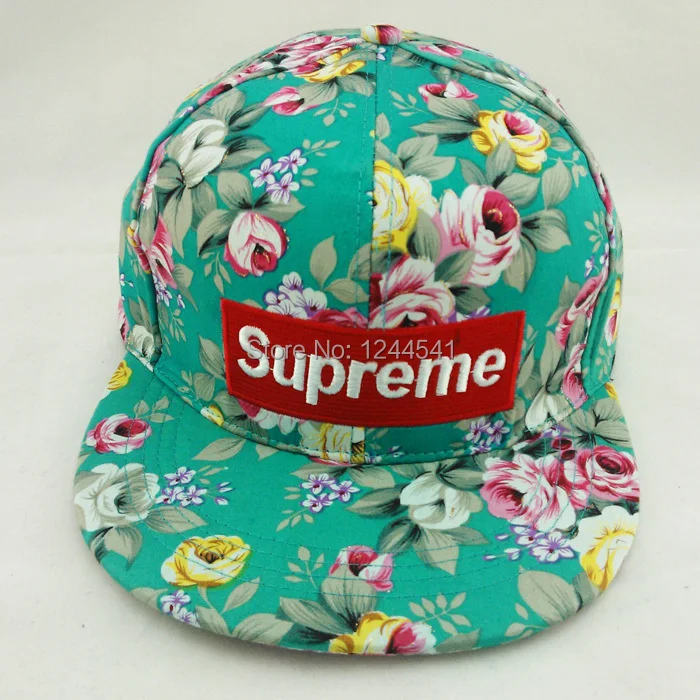 Supreme Snapback Floral