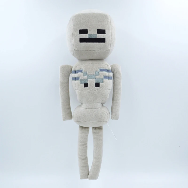 5pcs/lot 18cm Minecraft Ghost Plush Stuffed Toys Black Eyes Ghost Plush ...