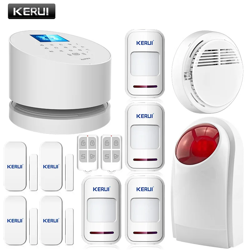 New Product Support 2.4G WiFi Alarm System GPRS GSM Alarm Systems ...