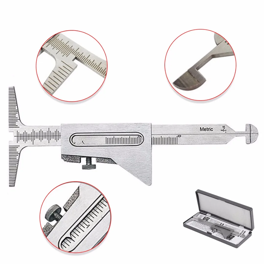 1pc Metric & Standard Welding Gauge 0.5 HI LO Welding Pipe Gauge Weld ...