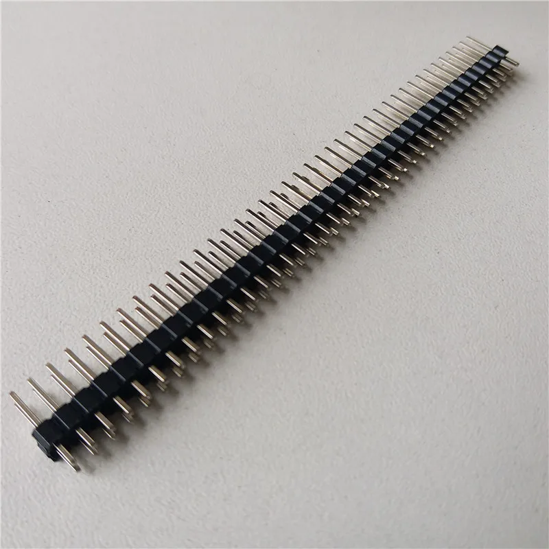 50pcs 2.54MM pitch double pin double row pin double pin 2*40P 2x40p ...