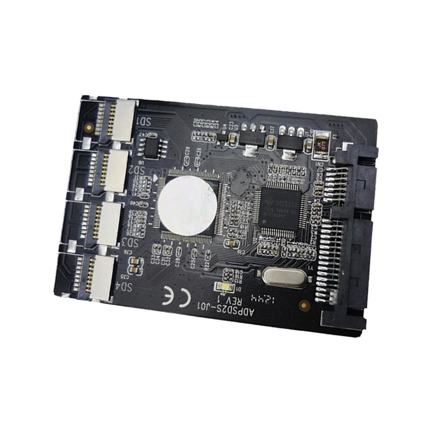 Aliexpress.com : Buy Quad Micro SD TF Card to 22pin SATA adapter card 2 ...