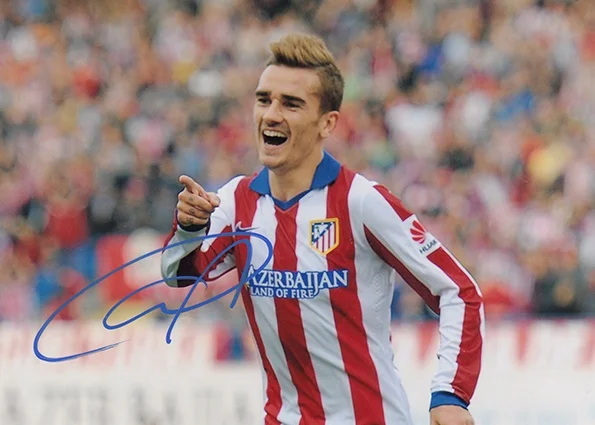 hand signed Antoine Griezmann autographed photo World Cup Russia 5*7 ...